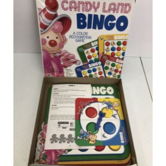 Toys | 202 Candy Land Bingo Game By Milton Bradley Kids Used | Poshmark